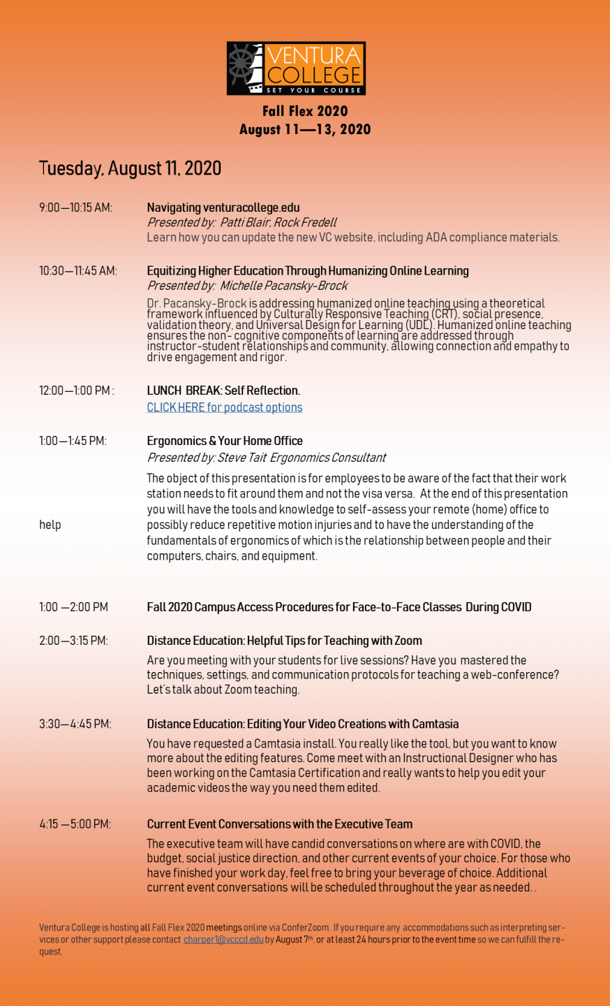 FLEX Days | Ventura College